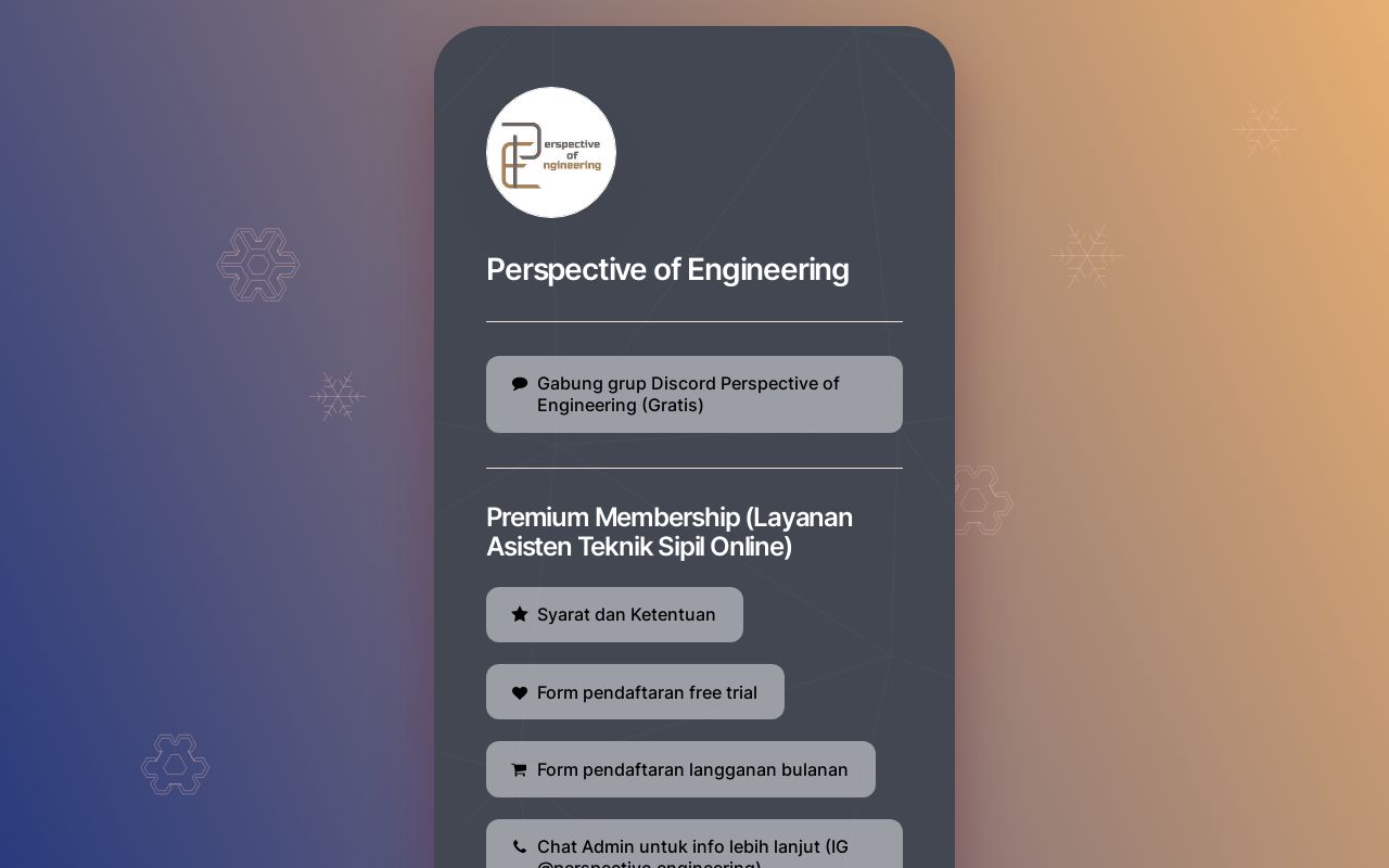 Perspective of Engineering